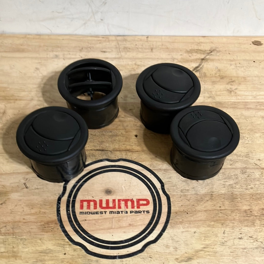 1990-2005 Mazda Miata Upgraded Dash Closable Eyeball Vent Kit – Midwest ...