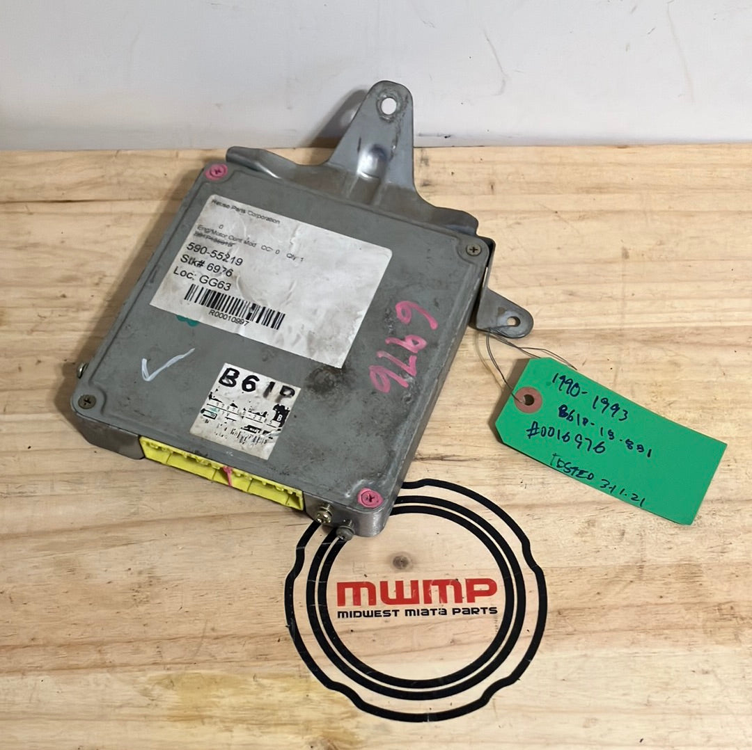 1990-1993 Mazda Miata MX5 ECU Computer Electronic Control Unit B61P 5 ...